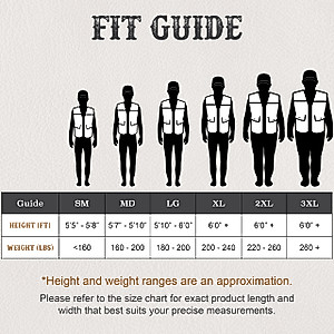 Driver Clothing Co. Men's Heavy Gauge Poly Canvas Utility Work Vest with Soft Flannel Lining and Wax Oil Weather Resistant Finish | 5 Outer Pockets and 3 Inner Pockets | Distressed Brown | XX-Large