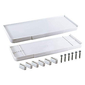 EZ-FLO 40271 Universal Toilet Tank Replacement Cover, White