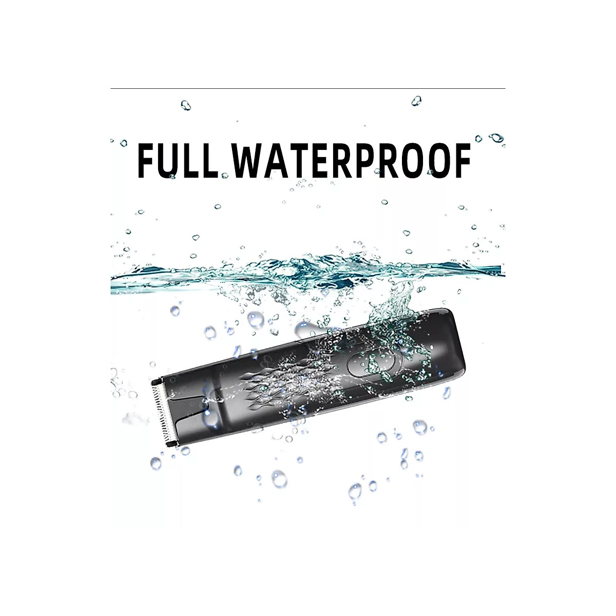 Extra body care Electric Body Shaver | Waterproof | Body Trimmer | with Universal USB Charging Blacklight, Beard Trimmer Body Groomer Waterproof with LED Light