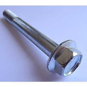 (1) M10-1.50 x 85mm Hex Head Flange Bolt Non Serrated Class 10.9 Zinc DIN 6921