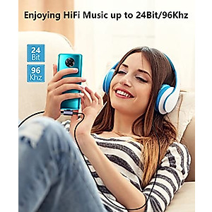 Samsung Galaxy S22+ Headphone Adapter, 2 in 1 USB C to 3.5mm Headphone Adapter with Safe 60W PD Fast Charging Compatible with Google Pixel 5/4/4XL/3/3XL, Galaxy S22/S22+/S22 Ultra/S21/Note 10+