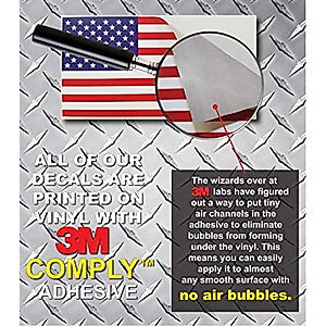 Variety Pack of Thin Silver Line Corrections Officer CO Prison Decal Vinyl Sticker American Flag Car Truck(6 Pack)