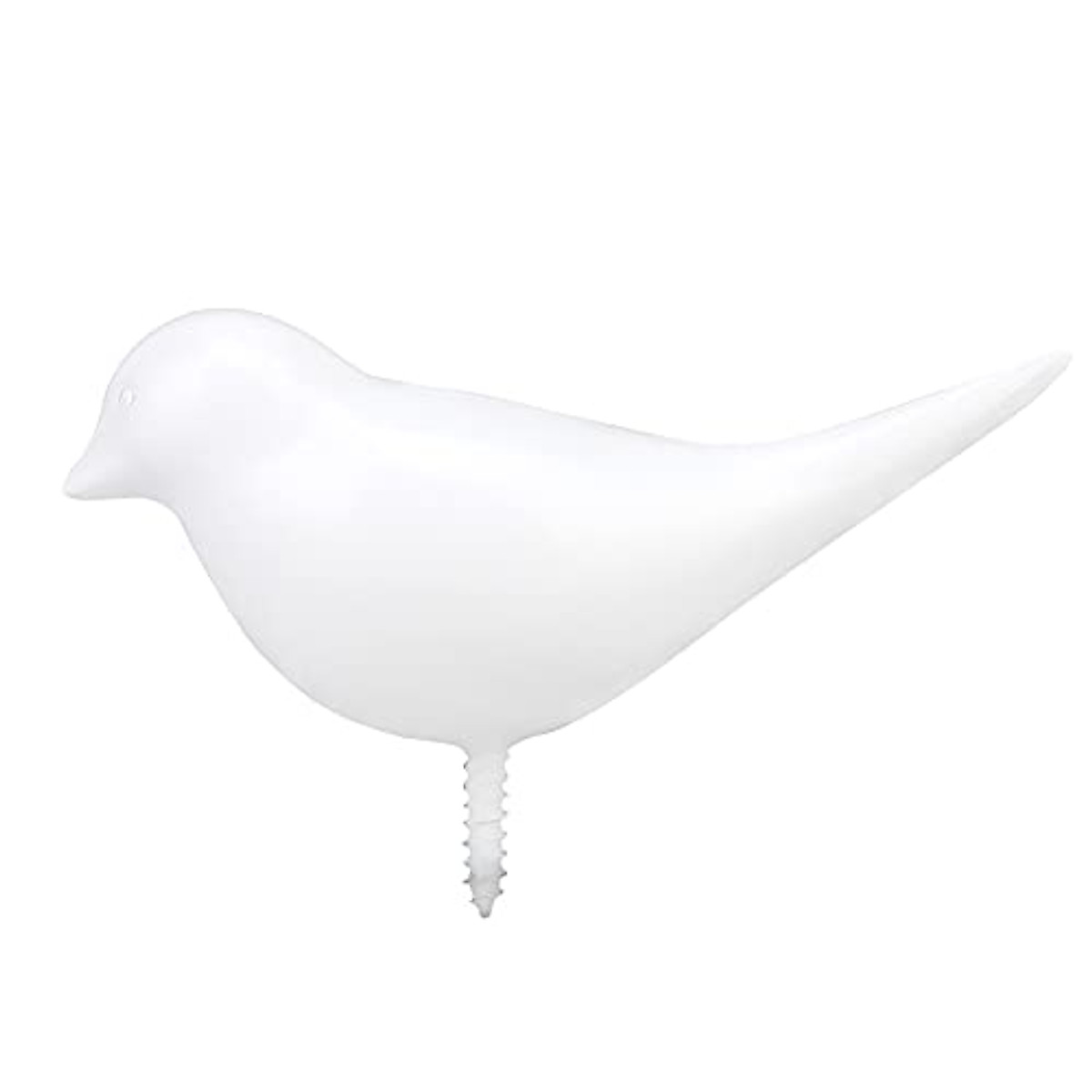 Jerliflyer Wall Bird Hook, Resin Bird Coat Hook Advanced Creative Wall Hanging Bird Decorative Art Hat Towel Bag Coat Hanger Family, Living Room, Bedroom, Shop Gift(White)