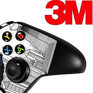 Skinit Decal Gaming Skin compatible with Xbox One S Controller - Officially Licensed Warner Bros Flying Superman Design