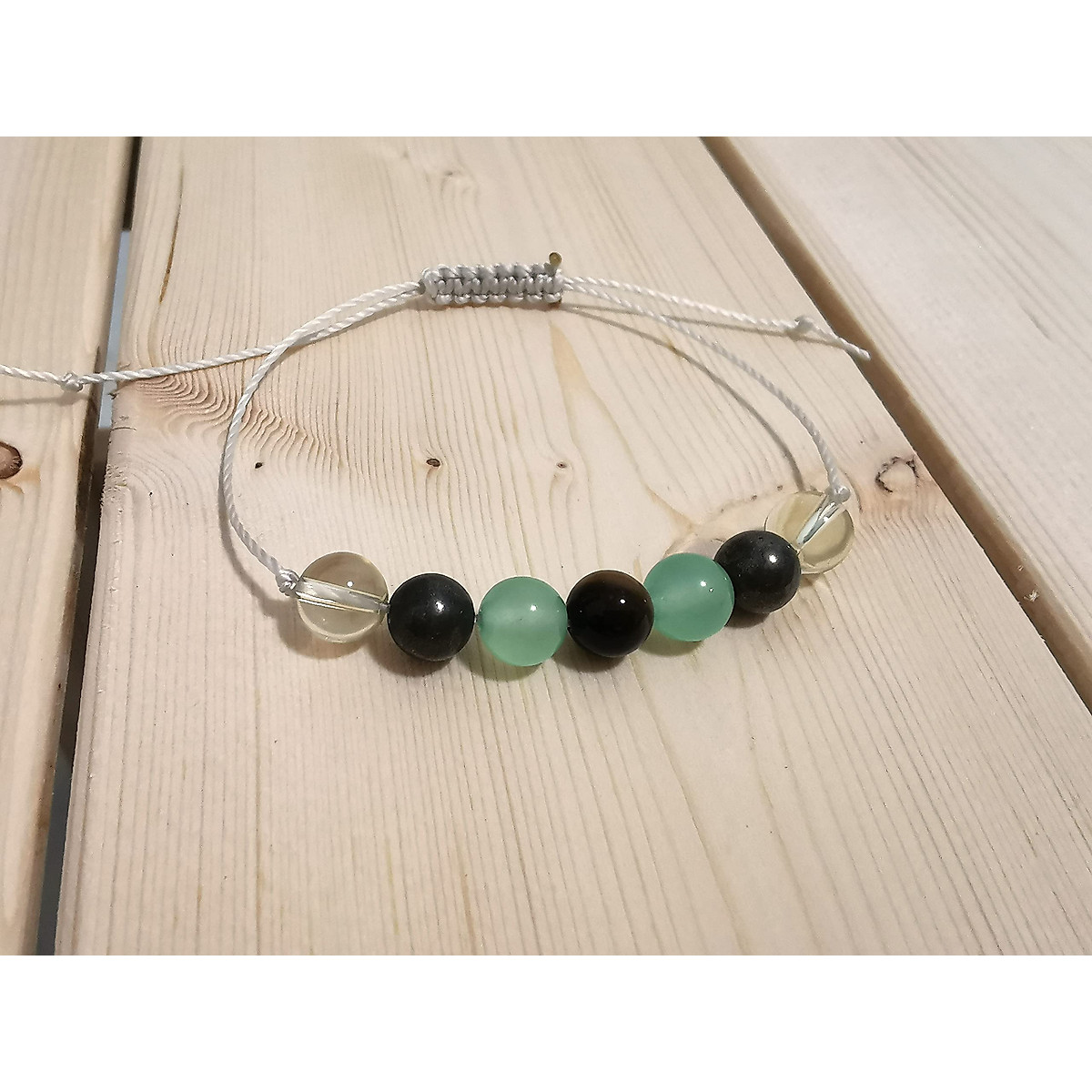 LFaize Money Maker, Pyrite, Aventurine, Tiger Eye, Citrine, Meditation, Wealth, Abundance, Prosperity, String Bracelet