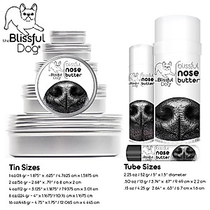 The Blissful Dog French Bulldog Black Masked Fawn Unscented Nose Butter - Dog Nose Butter, 2 Ounce