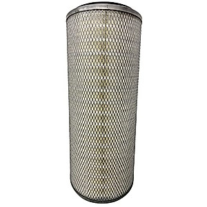 Braden Filtration Dust Collector Filter - Height: 26" OD: 12.75" ID: 8.375" / Cellulose Polyester Blend FR, Open-Open pans - MADE IN USA