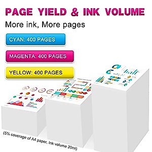 INNERTECK Replacement Ink Cartridges Compatible for Brother LC3013 XL 3013 High Page Work with Brother MFC-J491DW MFC-J497DW MFC-J690DW MFC-J895DW Printer (6 Pack, 2 Cyan,2 Magenta,2 Yellow)