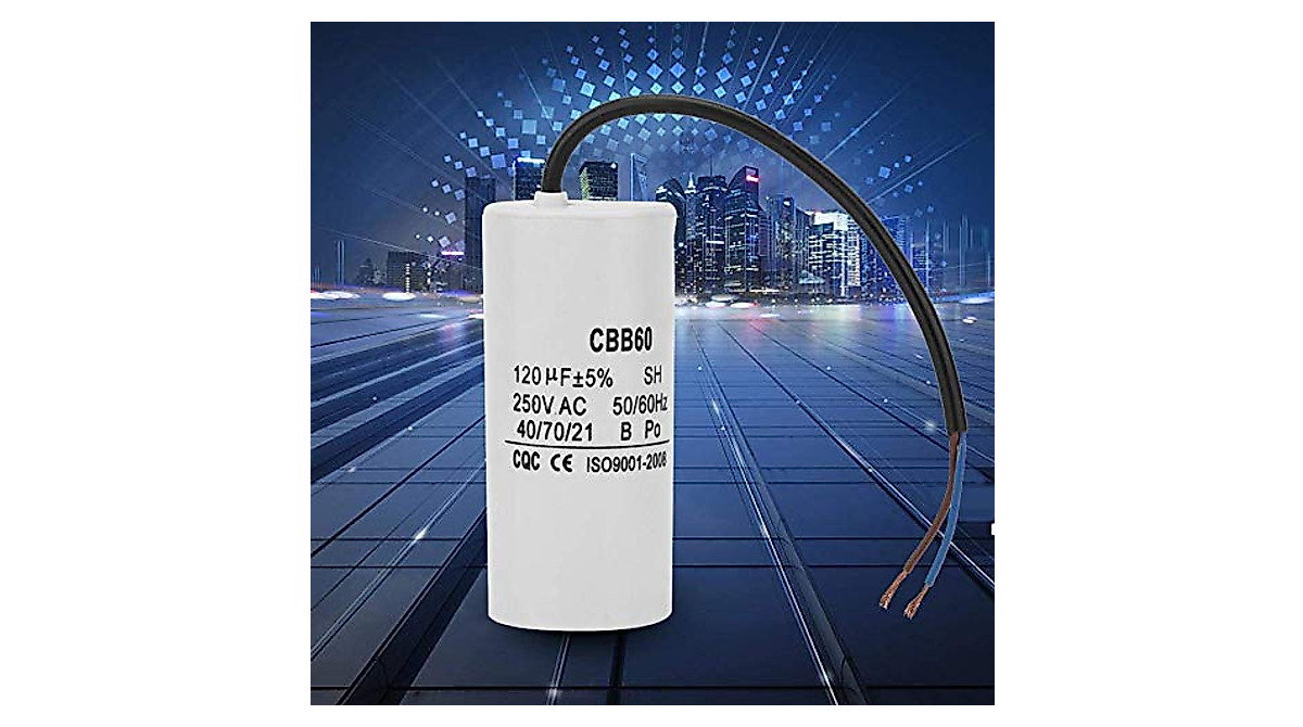 CBB60 Capacitor 120uF 250V AC for Motors & Air Conditioners