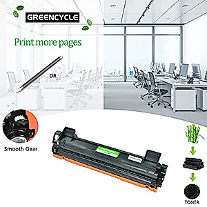 greencycle TN1000 Toner Replacement Compatible for Brother TN-1000 Cartridge HL-1110/1111/1112 MFC-1810/1815/1910W DCP-1510/1512 Printer(6 Black)