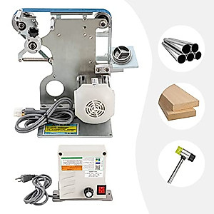 ONENUSYON Grinding Machine Belt Sander 0.55 KW 110V 6000 r/min 3Nm Torque for Wood Metal