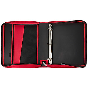 Five Star First Gear Zipper Binder, 1-1/2 Inch 3 Ring Binder, 8-1/2" x 11", Color Selected For You, 1 Count (29058)