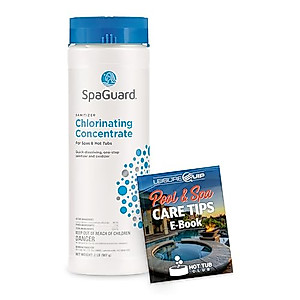 SpaGuard Chlorinating Concentrate 2lb Granular Spa Chlorine with Hot Tub Care Ebook