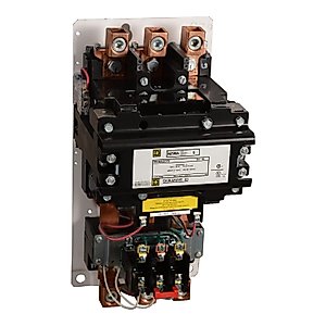 SCHNEIDER ELECTRIC 8536SGO1V02S 270-Amp 600-Vac Open Device Nema Size 5 Non Reversing Starterplus Options
