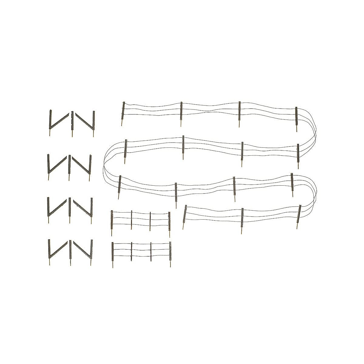 Woodland Scenics A2980 HO Barbed Wire Fence