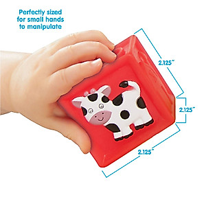 Earlyears Squeak 'n Stack Blocks Baby Toy