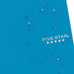 Five Star Personal Spiral Notebook, 1-Subject, College Ruled Paper, 7" x 4-3/8", Small Size, 100 Sheets, Teal Blue (45484AA4)