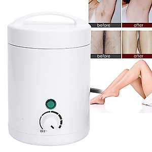 Depilatory Wax, Wax Warmer, Mini Wax Heater Multi‑purpose Wax Machine for Women Man Hair Removal Paraffin Wax Machine Waxing Pot Home Salon Wax Melting Warmer Machine roll on wax wax heater [US]