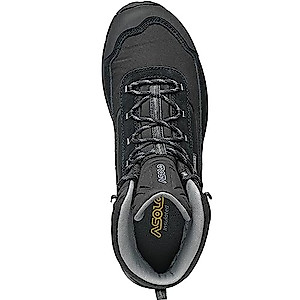 ASOLO Men's Nuuk GV Lightweight Hiking and Urban Walk Snow Shoes (Black/Black, 10.5)