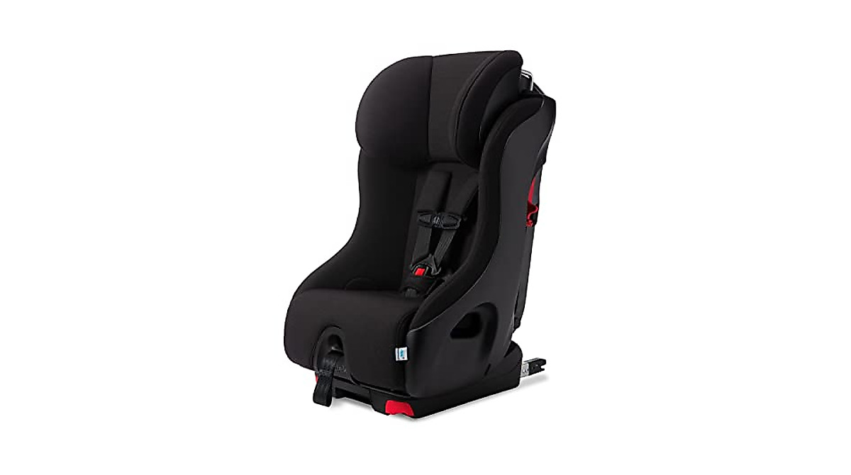 Clek Foonf Car Seat Railroad - Safe, Flame Retardant Free & Easy to Install