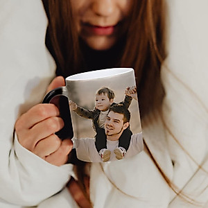 MAIKESUB 11oz Color Changing Mugs Sublimation Ceramic Coffee Mugs Set of 6 Mugs Porcelain Espresso CupsMagic Mugs DIY for Coffee Soup Tea Milk Latte Hot Cocoa etc