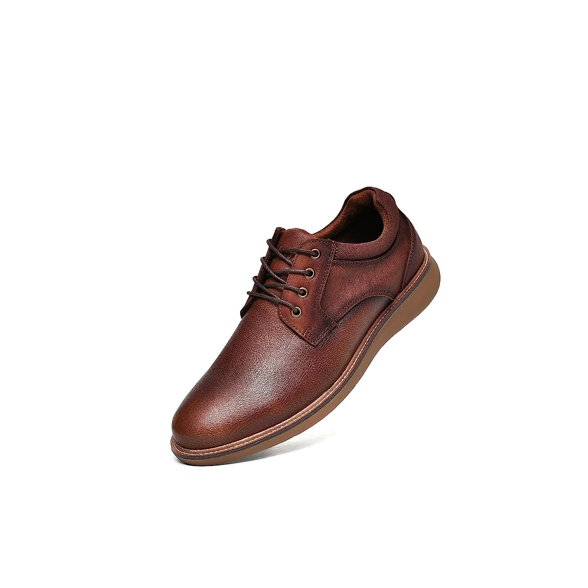Arkbird Mens Casual Dress Shoes Mens Dress Sneakers Leather Shoes Business Casual Shoes Men Brown Shoes