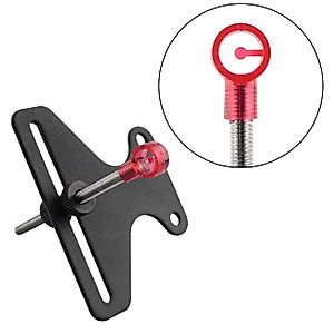 WHYHKJ Archery Bow Sight Stainless Steel Single Needle Recurve Bow Sight Archery 1 Pin Bow Sight Single Pin Bow Sighting Recurve Bow Sight Bow Hunting Shooting Accessories