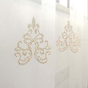 SLOW SOUL 2 Panels European Luxury Curtains Velvet Embroidered Tulle for Living Room Kitchen Bedroom Sheer Curtain with Rod Pocket Teal Green 50W X 84L inch