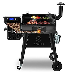 Z GRILLS 450B 2022 NEW Model Wood Pellet Grill & Smoker with a PID Controller, 459 sq in Cooking Area