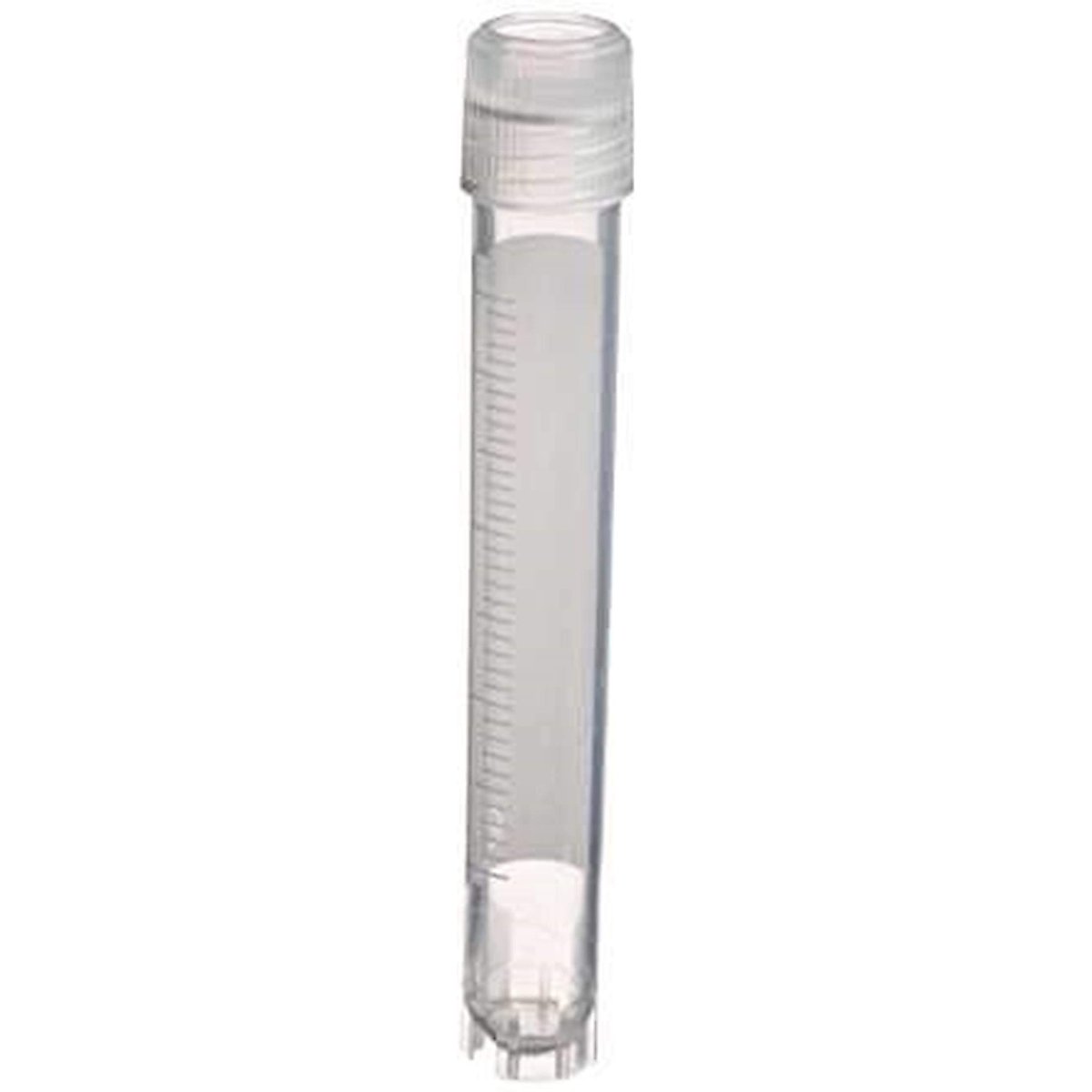 Simport T310-5A Cryovials Premium Polypropylene Vial and Cap, External Threading, Self-Standing Base, 5 mL Volume, 12.5 mm Diameter x 92 mm Height (Pack of 10)