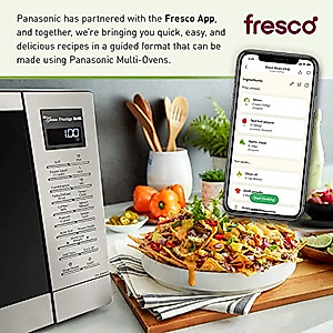 Panasonic NN-GN68KS Countertop Microwave Oven 2-in-1 FlashXpress Broiler, Inverter Technology for Even Cooking and Smart Genius Sensor, 1000W, 1.2 cu.ft Microwave-NN-GN68KS (Stainless Steel/Silver)