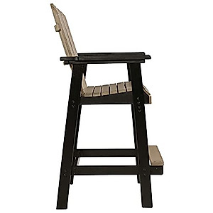 Signature Design by Ashley Fairen Trail 30" Outdoor Barstool, 2 Count, Black & Brown