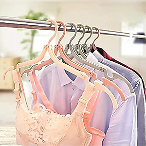 GIPOBUY 4 PCS Portable Travel Mini Rack Upgrated 4 Pack, Beige