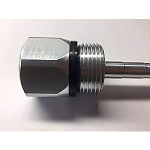 GenExhaust for Firman Generator P/N 357723513 - Non-Anodized Easy USE Magnetic Oil Dipstick