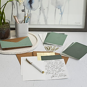 Beautiful Thank You Cards Set of 30 With Envelopes and Stickers - Elegant Blank Cards For Personalized Notes - Perfect Bulk Stationary Set For All Occasions incl. Weddings, Business & Baby Showers