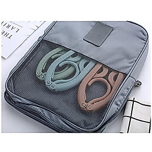 Children's Folding Clothes Hanger with Clip, Multifunctional Travel Clothes Hanger, Outdoor Magic Plastic Clothes Hanger, Retractable Household Clothes Hanger Pink