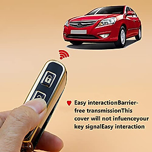 CHQLPBF 2pcs for Volvo Key Fob Cover with Keychain, Soft TPU Key Fob Protector Compatible with Volvo XC90, XC60, XC40, S60, S90, V60, V90 Smart Key Case (Black Grey)