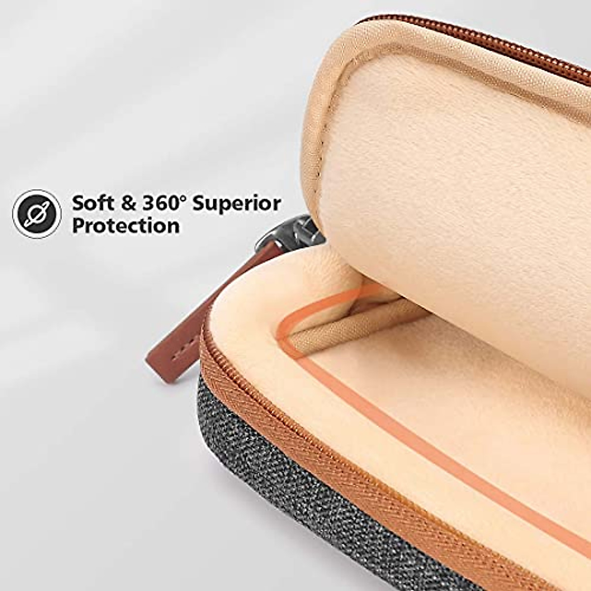 KIZUNA Laptop Bag Case 13.3 Inch Computer Shoulder Messenger Sleeve Briefcase for 13" MacBook Air/MacBook Pro 14 M2 Pro/M1 MAX/14 Lenovo ThinkPad X1 Carbon/IdeaPad Flex 5i /Huawei,Brown