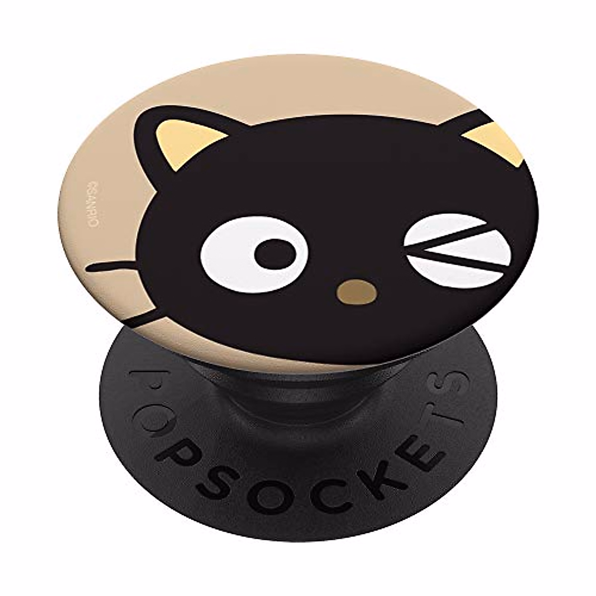 Chococat Winking Face PopSockets Stand for Smartphones and Tablets PopSockets PopGrip: Swappable Grip for Phones & Tablets