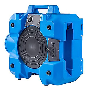 MOUNTO HEPA500 Commercial 500cfm Air Purifier Hepa Air Scrubber Negative Air Machine Roto-Molded (Blue)