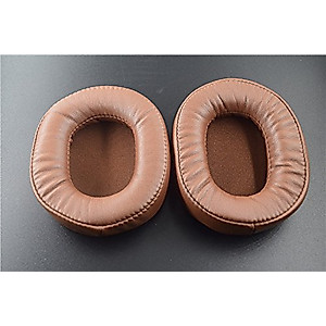 Soft Replacement Earpads Ear Pads Cushion for ATH-MSR7,Sony MDR-7506,Ultrasone PRO-900 Headphone Brown