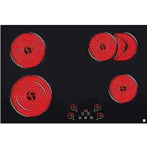 Ramblewood 4 Burner 30" Electric Cooktop, EC4-70, 7200W