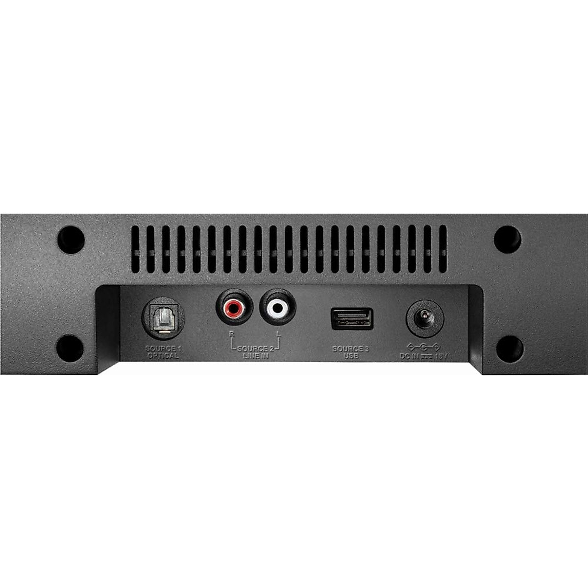Insignia - 2.0-Channel Soundbar with Digital Amplifier - Black