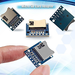 10pcs Micro SD SDHC TF Card Adapter Reader Module with SPI Interface Level Conversion Chip Compatible for Arduino Raspberry PI