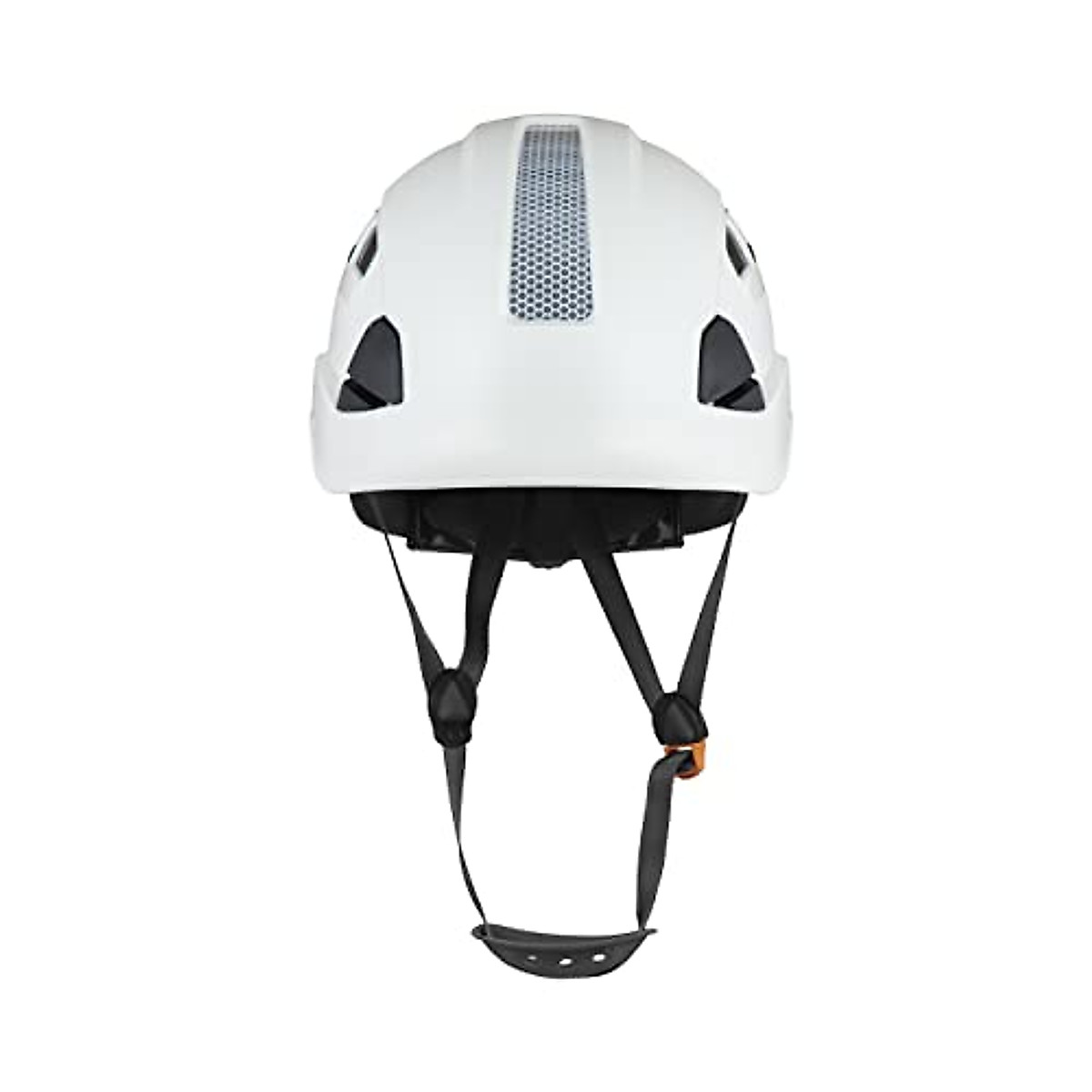 Defender Safety H1-CH Safety Helmet Hard Hat with Visor ANSI Z89.1 for Construction (White w/Visor)