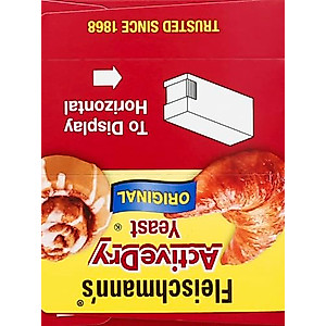 Fleischmann's Active Dry Yeast, 0.25 Ounce (Pack of 3)