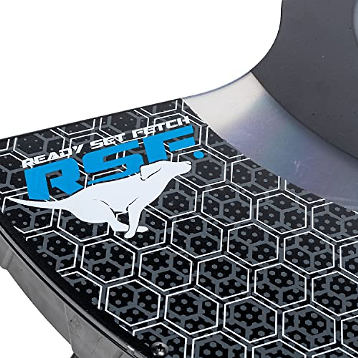 Franklin Pet Supply Co. Automatic Disc Launcher for Dogs - Ready Set Fetch Automatic Disc Tosser Dog Toy for Fetch - Portable Thrower Toy - Battery Powered