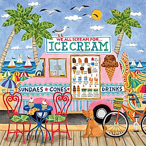 Ceaco - Food Trucks - Ice Cream Truck II - 500 Piece Jigsaw Puzzle
