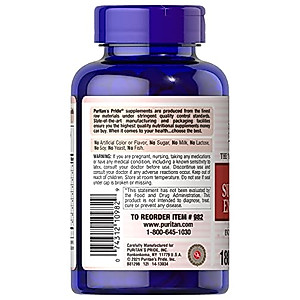 Puritans Pride Chewable Super Papaya Enzyme Plus, 180 Count