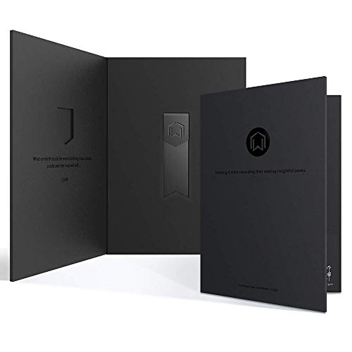 CJ Tech Metal Bookmark, Stylish Bookmarks, Teacher Valentine Gift, Unique Gift for Women, Men, Readers, Light&Durable Reward Bookmark with ANODIZING Technology, SuperGrip U-Shape Design-Dark Gray